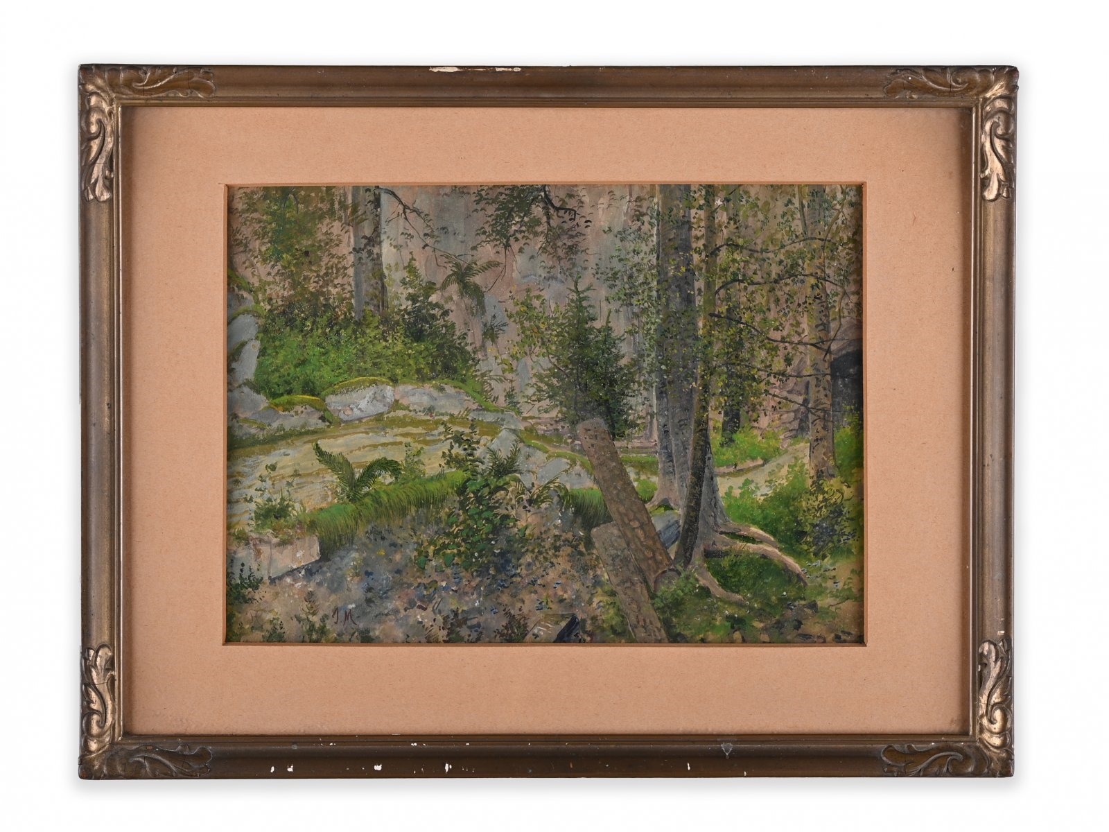 Julius Eduard Marak | FOREST STILL LIFE (1880s) | MutualArt