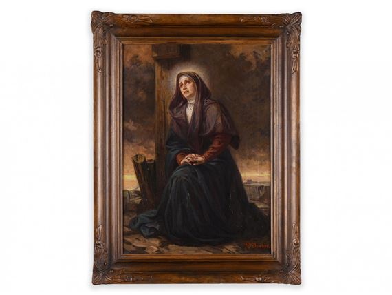 Franz Bohumil Doubek | A SAINT (20th Century) | MutualArt