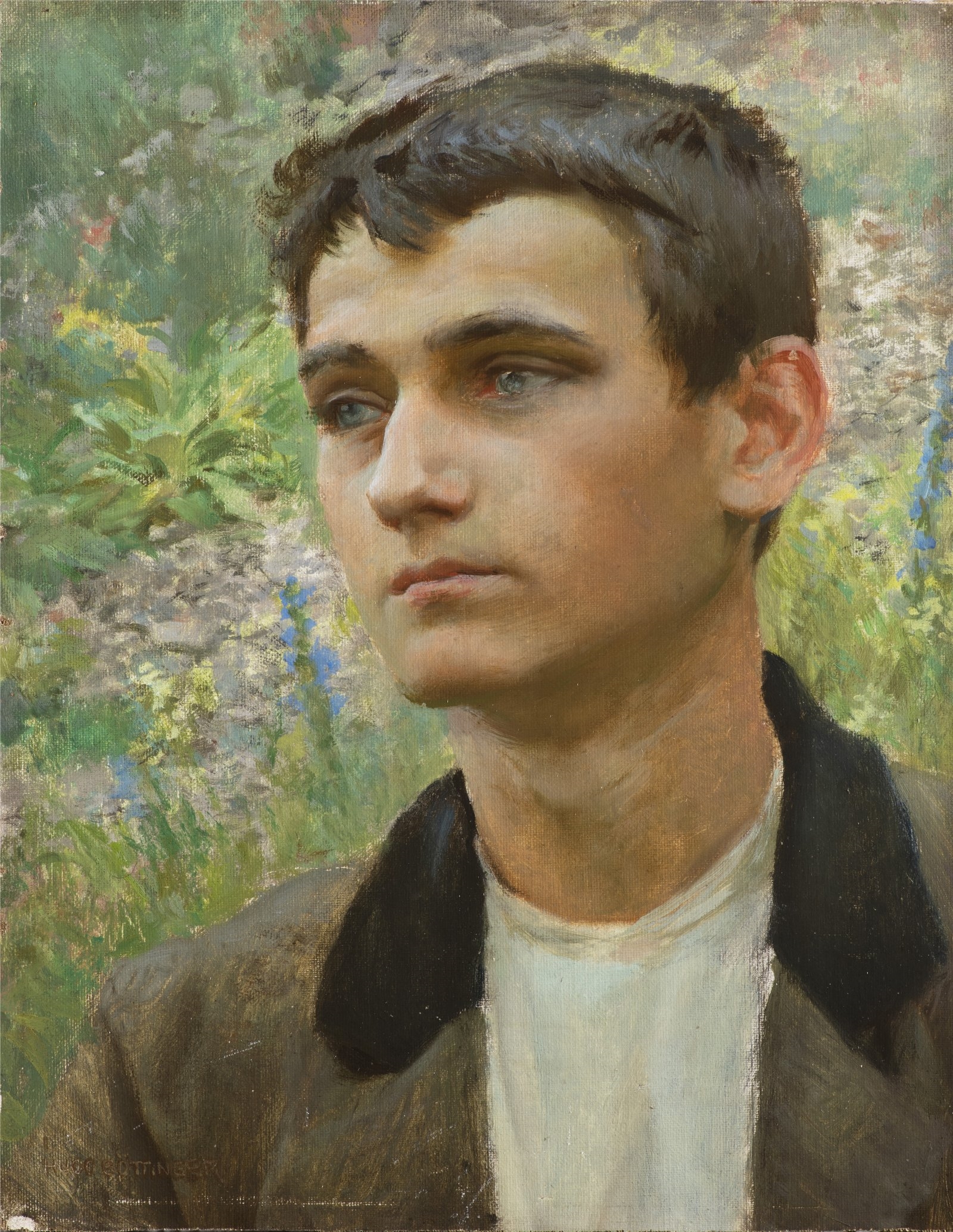Hugo Boettinger | PORTRAIT OF A BOY (1903) | MutualArt