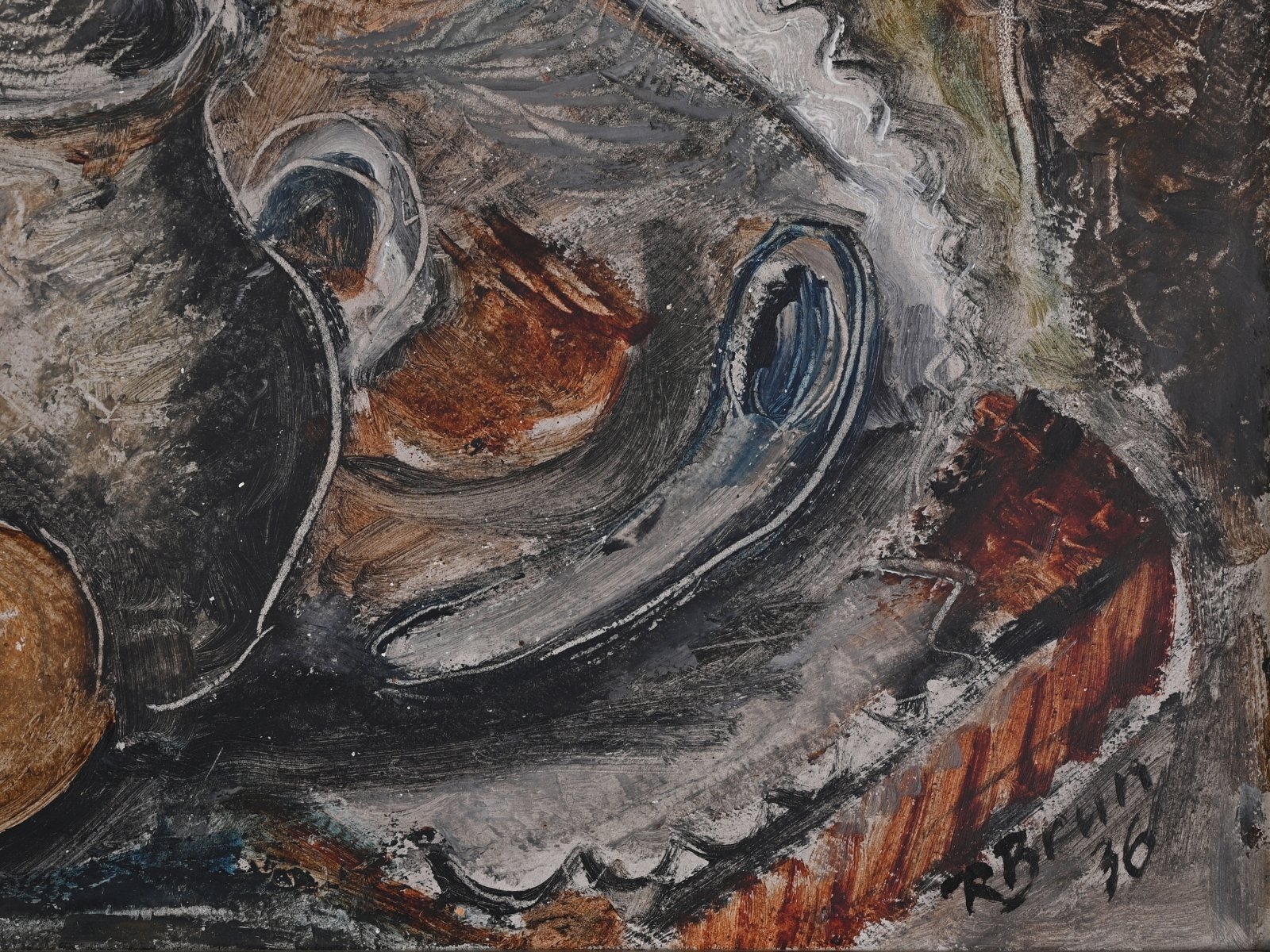 Richard Brun | STILL LIFE WITH A JUG (1936) | MutualArt