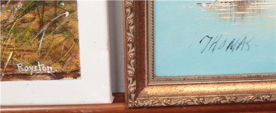 Terry Burke | Three pictures of seascapes - to include a signed Terry ...