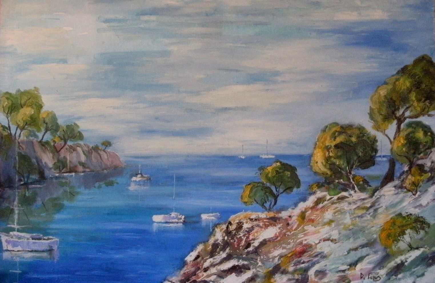 David Pons | Paysage du sud de la France | MutualArt
