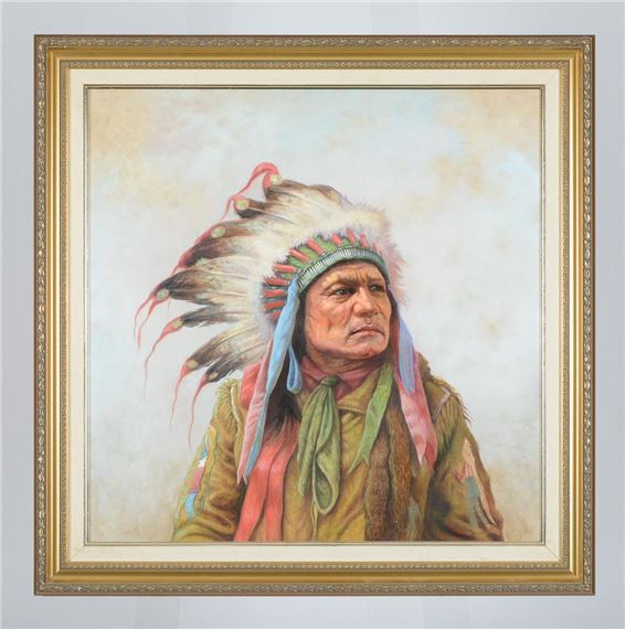 Greg Perillo | AMERICAN CHIEF SITTING BULL | MutualArt