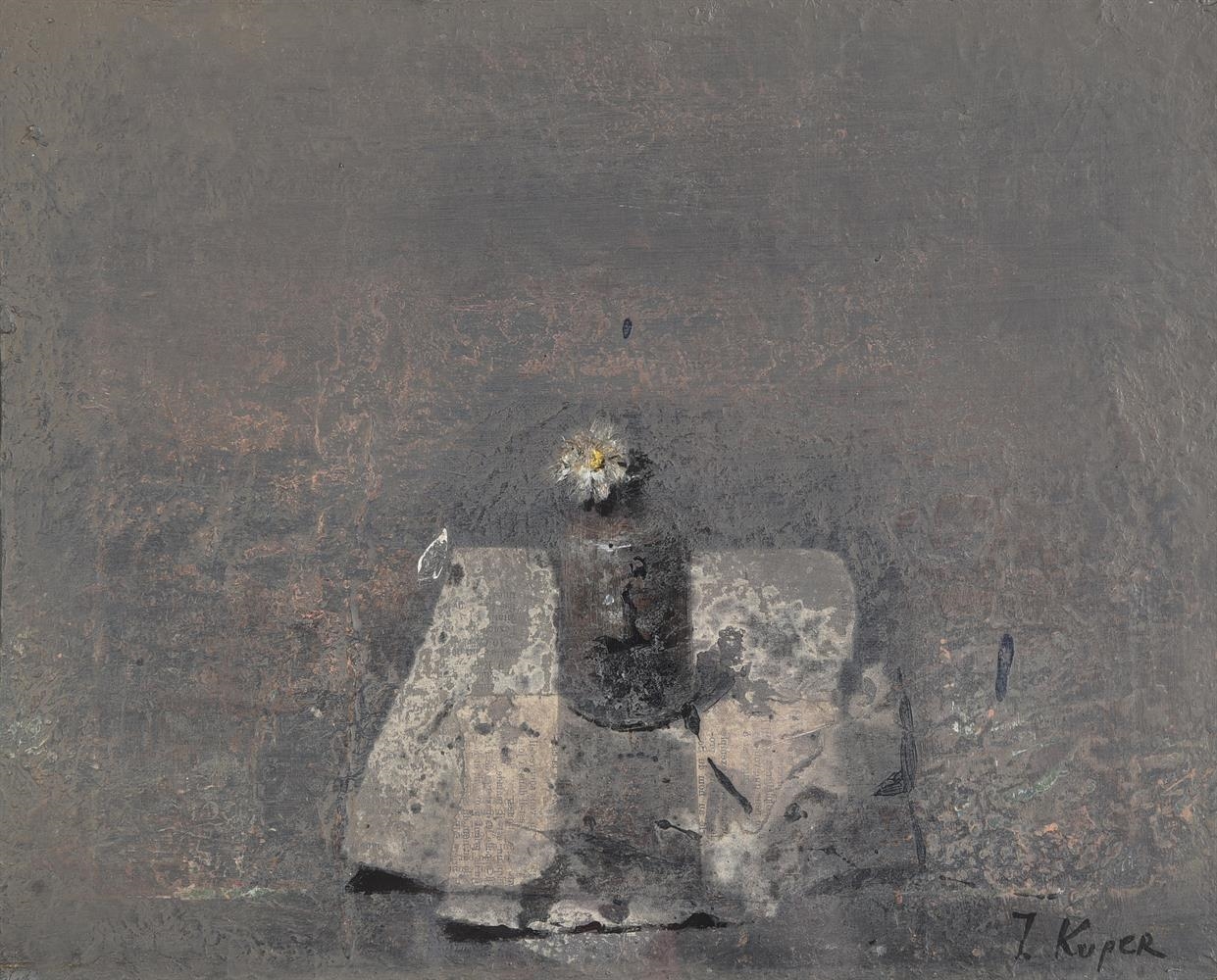 Yuri Kuper | STILL LIFE WITH FLOWER IN INK POT | MutualArt