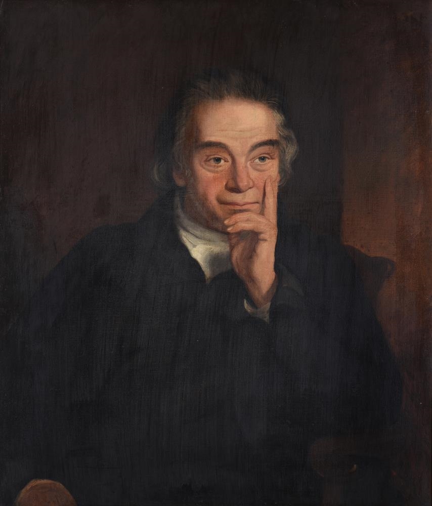 WILLIAM ROOS | PORTRAIT OF REVEREND SIMON LLOYD OF PLASYNDRE | MutualArt