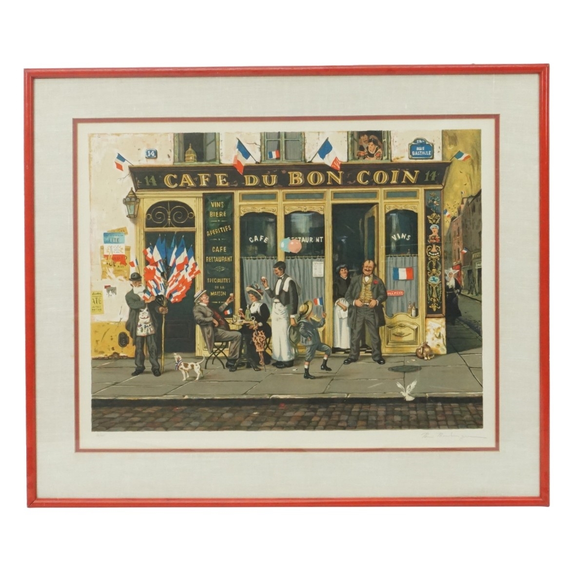 Bruce Bomberger | Cafe Du Bon Bon | MutualArt