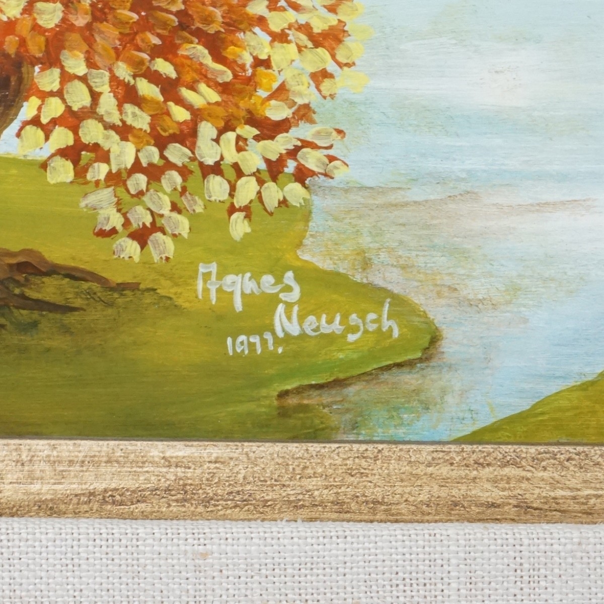 Agnes Neusch | Village Scene | MutualArt