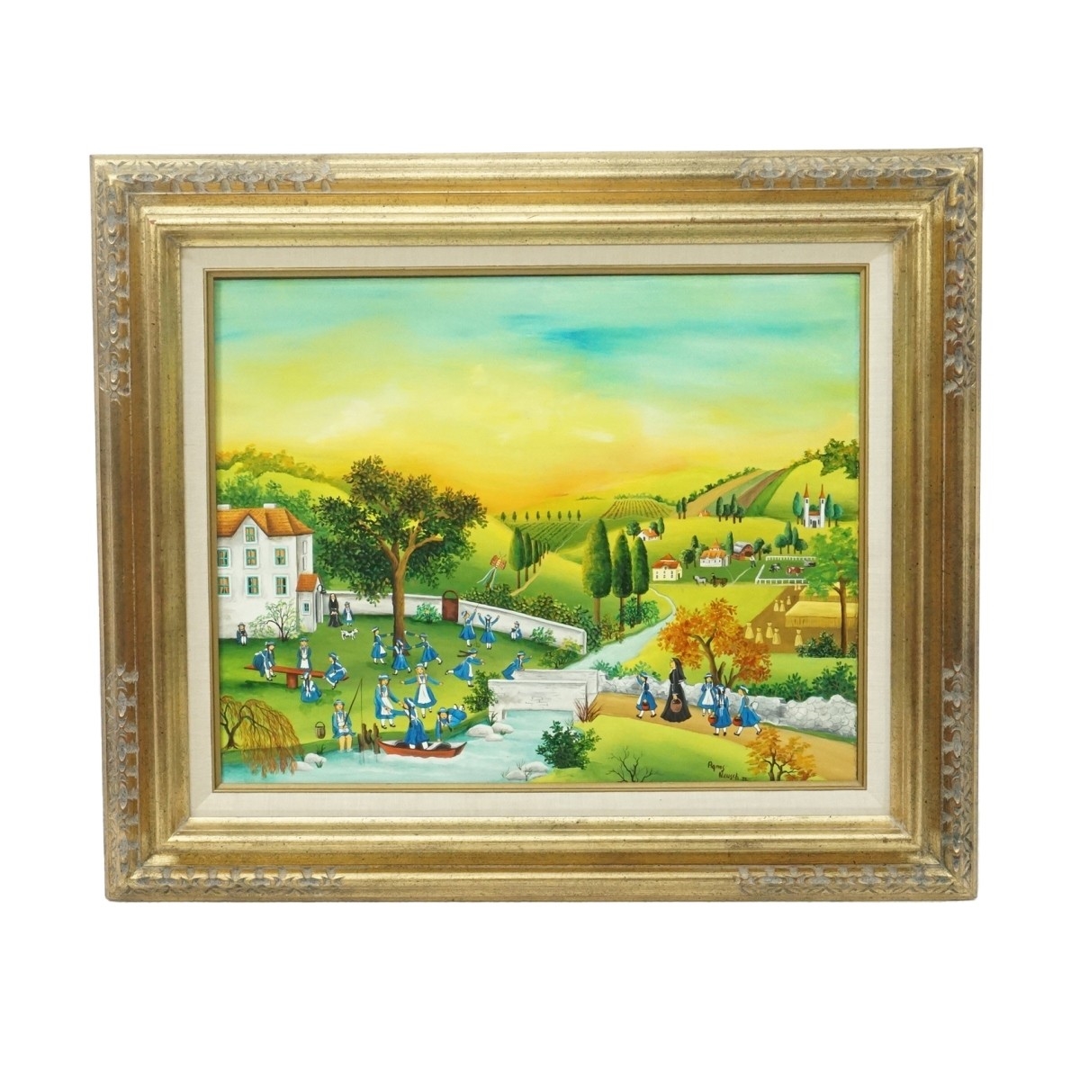 Agnes Neusch | School Scene | MutualArt