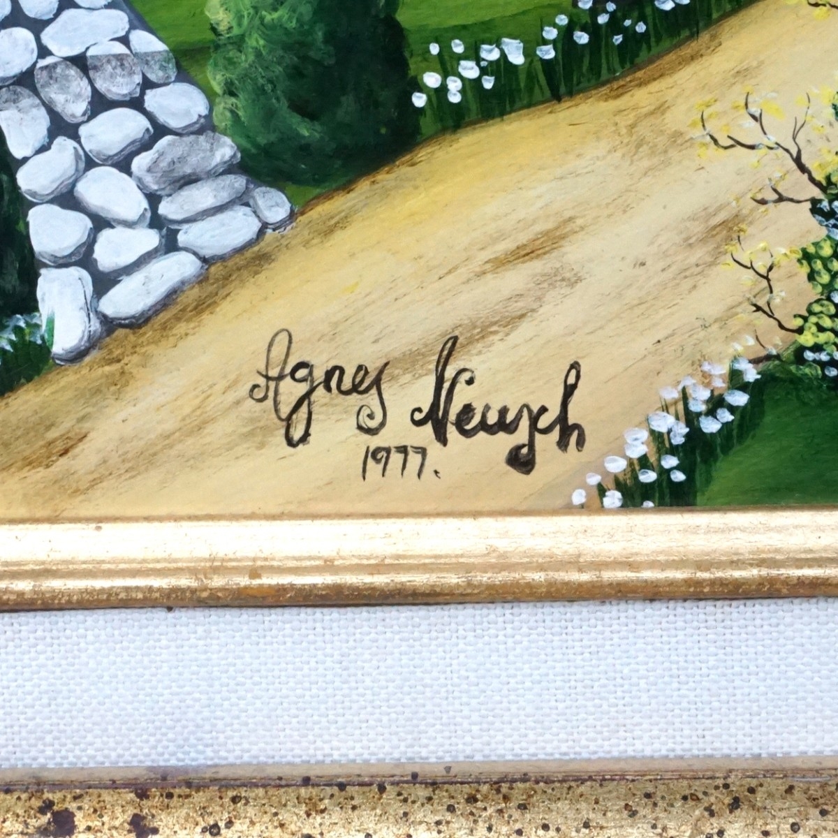 Agnes Neusch | Village Scene | MutualArt