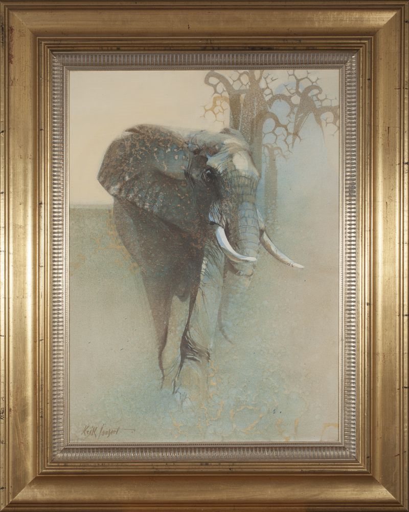 Keith Joubert | LION HUNTING ZEBRA | MutualArt