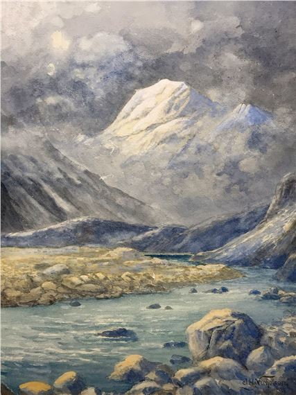 John Howard Nicholson | Alpine Landscape | MutualArt