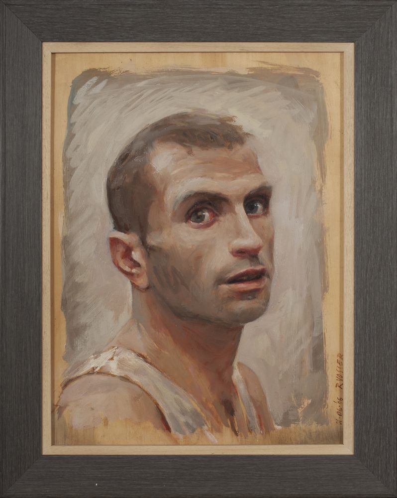 Rudolph Vosser | Portrait of a man | MutualArt