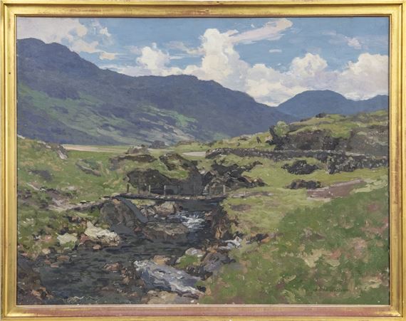 George Houston | HIGHLAND BURN | MutualArt