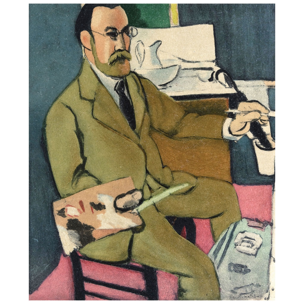 Henri Matisse | PORTRAIT DE PROFI (1952) | MutualArt