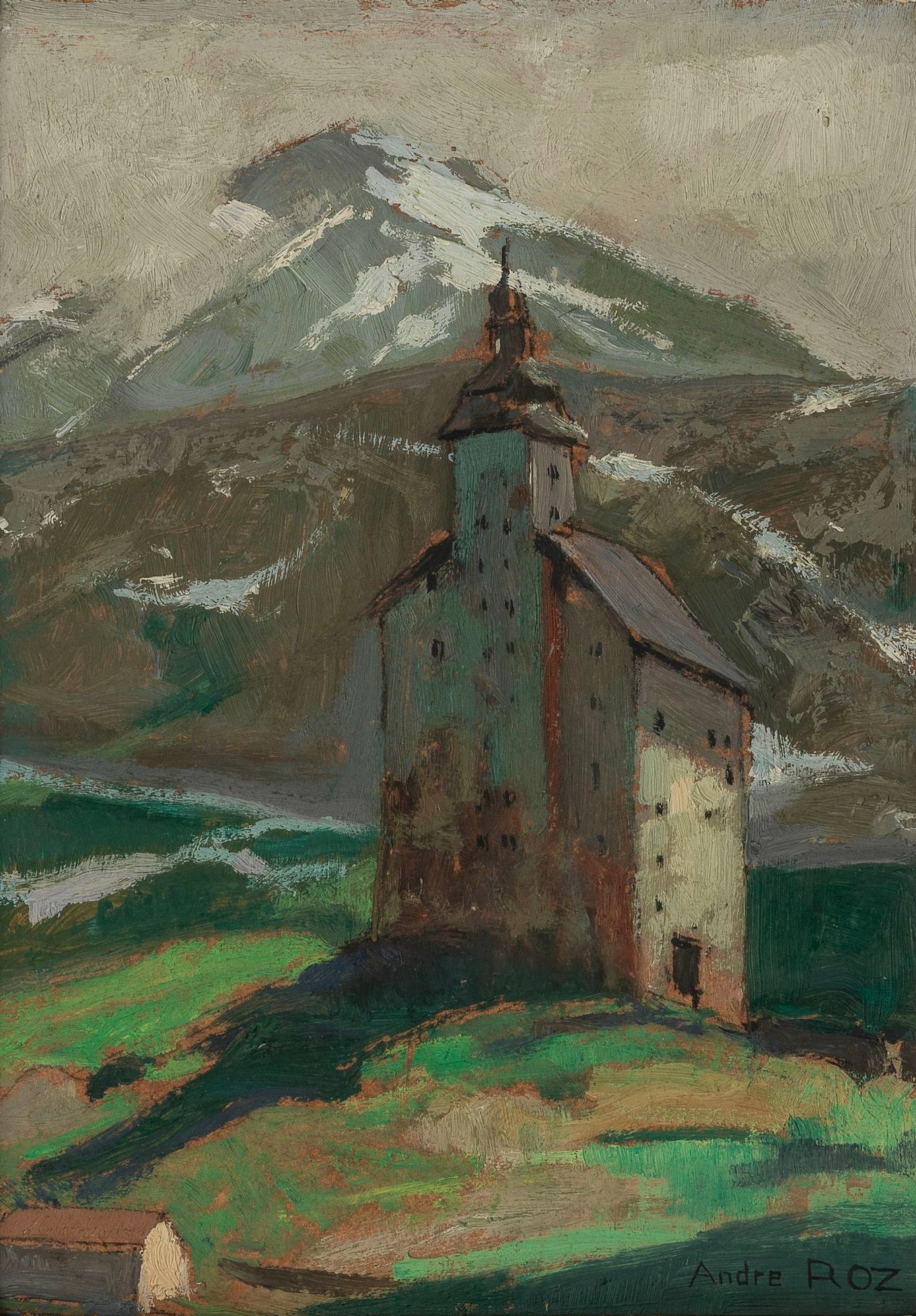 André Roz | Chapelle au Simplon | MutualArt