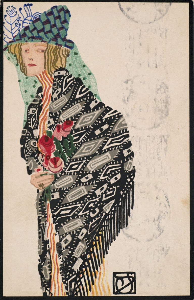 Susi Singer | Original Postkarte der Wiener Werkstätten No. 757 (1920 ...