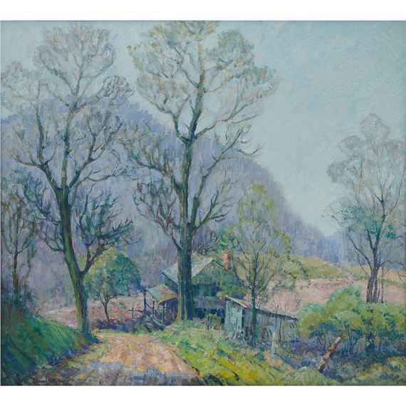 Edward K. Williams | Brown County Home in Spring | MutualArt