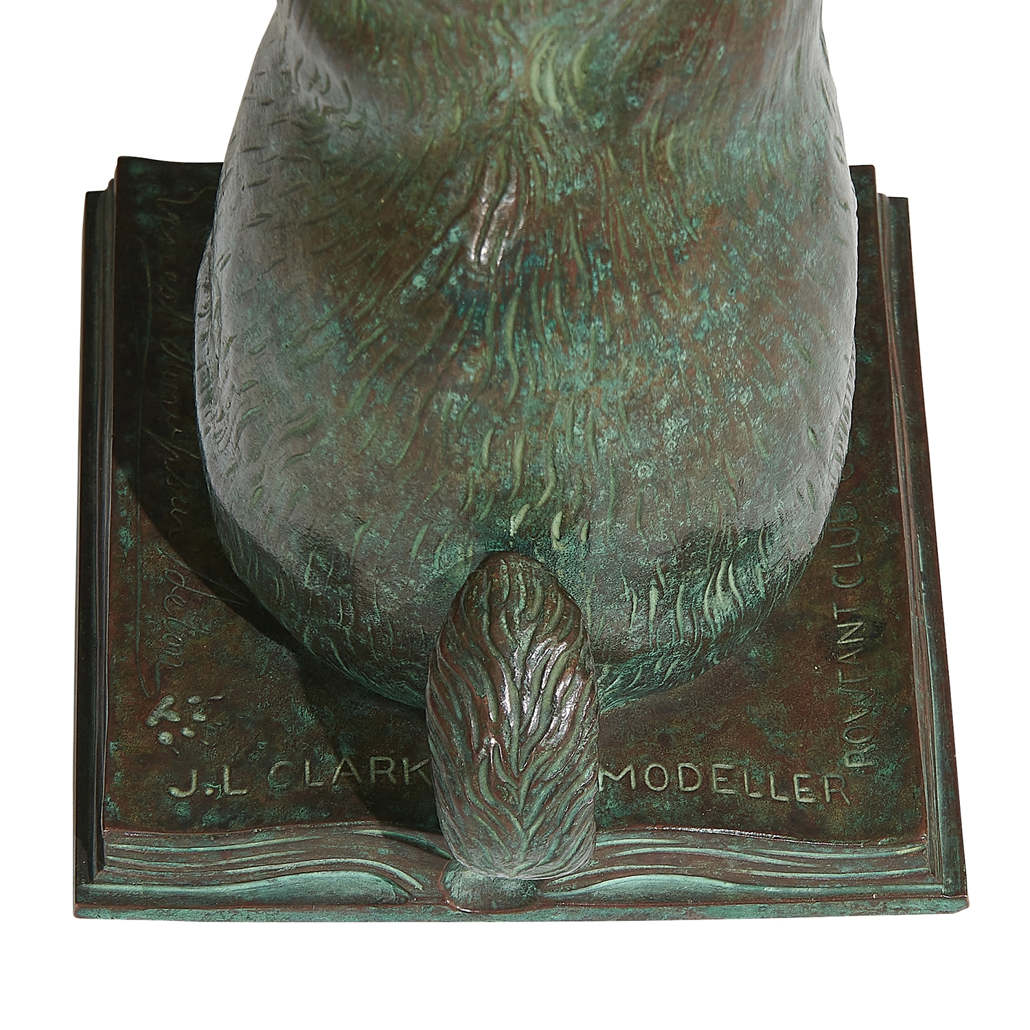 Ernest Seton | Groundhog candlestick for the Rowfant Club of Cleveland ...