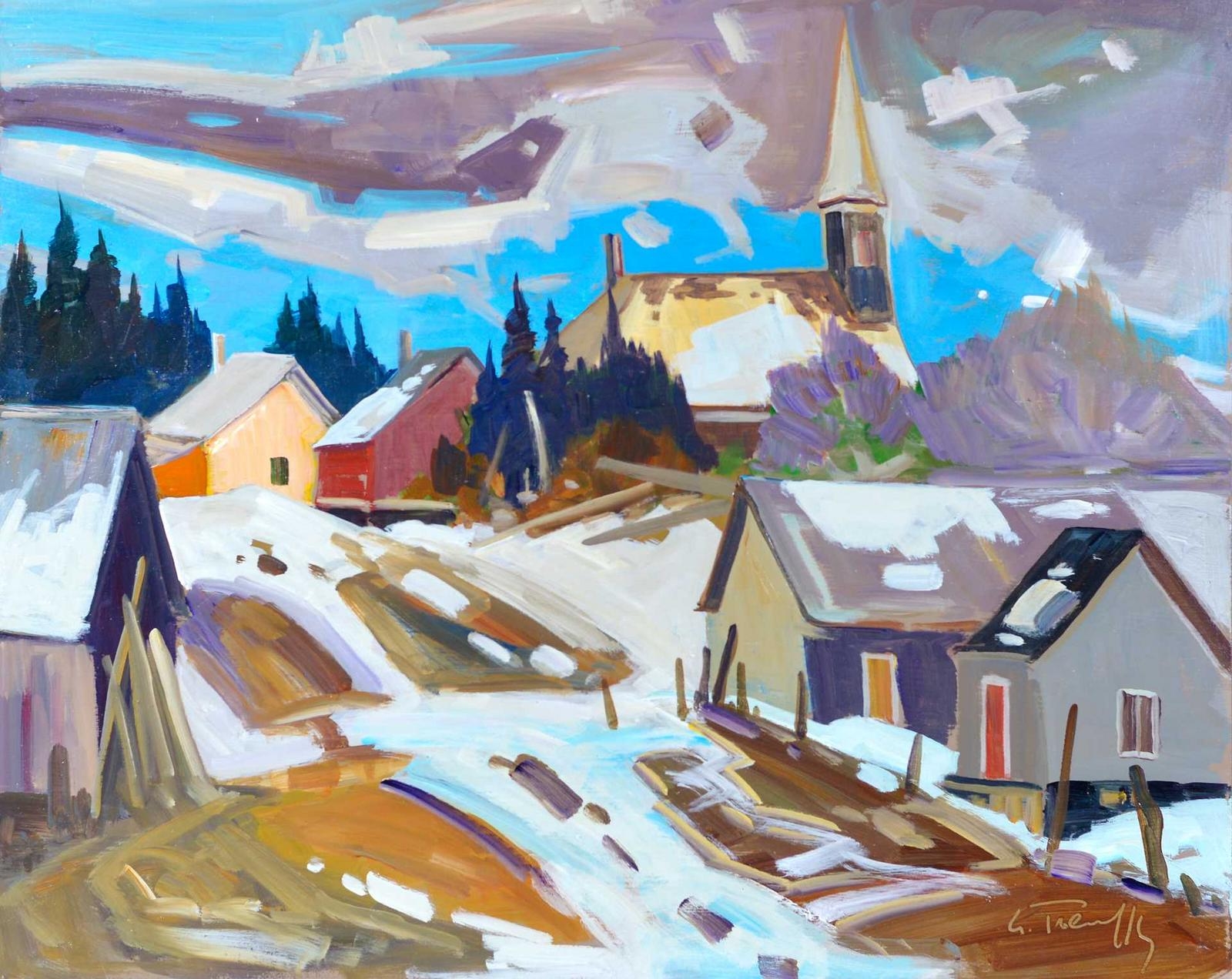 Louis Tremblay | Printemps, Charlevoix | MutualArt