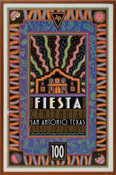 Christopher Moroney | Texas Fiesta poster (1991) | MutualArt
