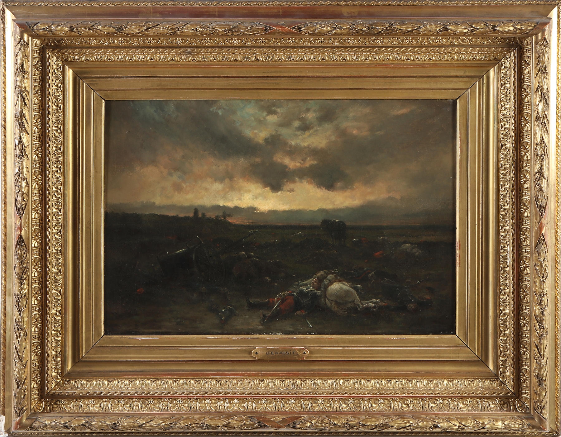 Louis Emile Benassit | Slagfält efter strid (1800) | MutualArt
