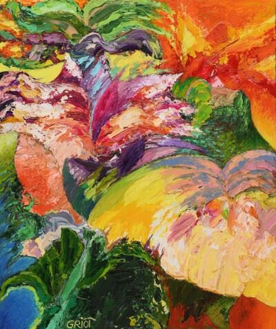 François-Marie Griot | Paysage Tropical (2020) | MutualArt
