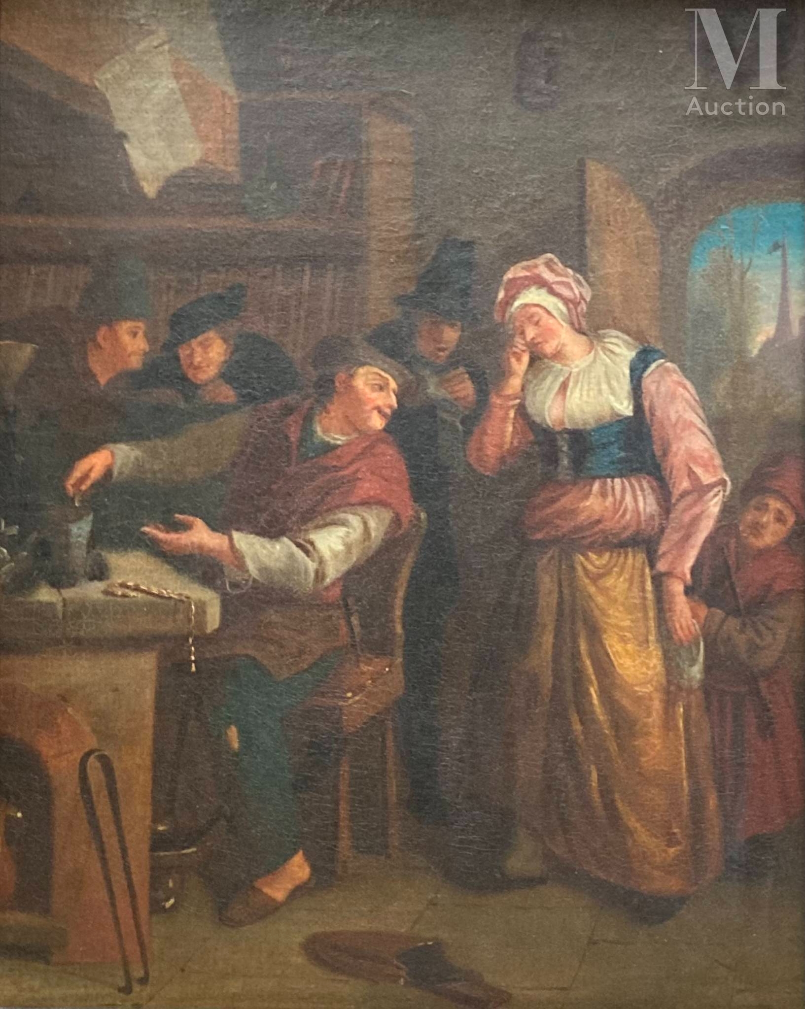 Jan Steen | 2 Works: Card Players in an Interior, Interior with ...