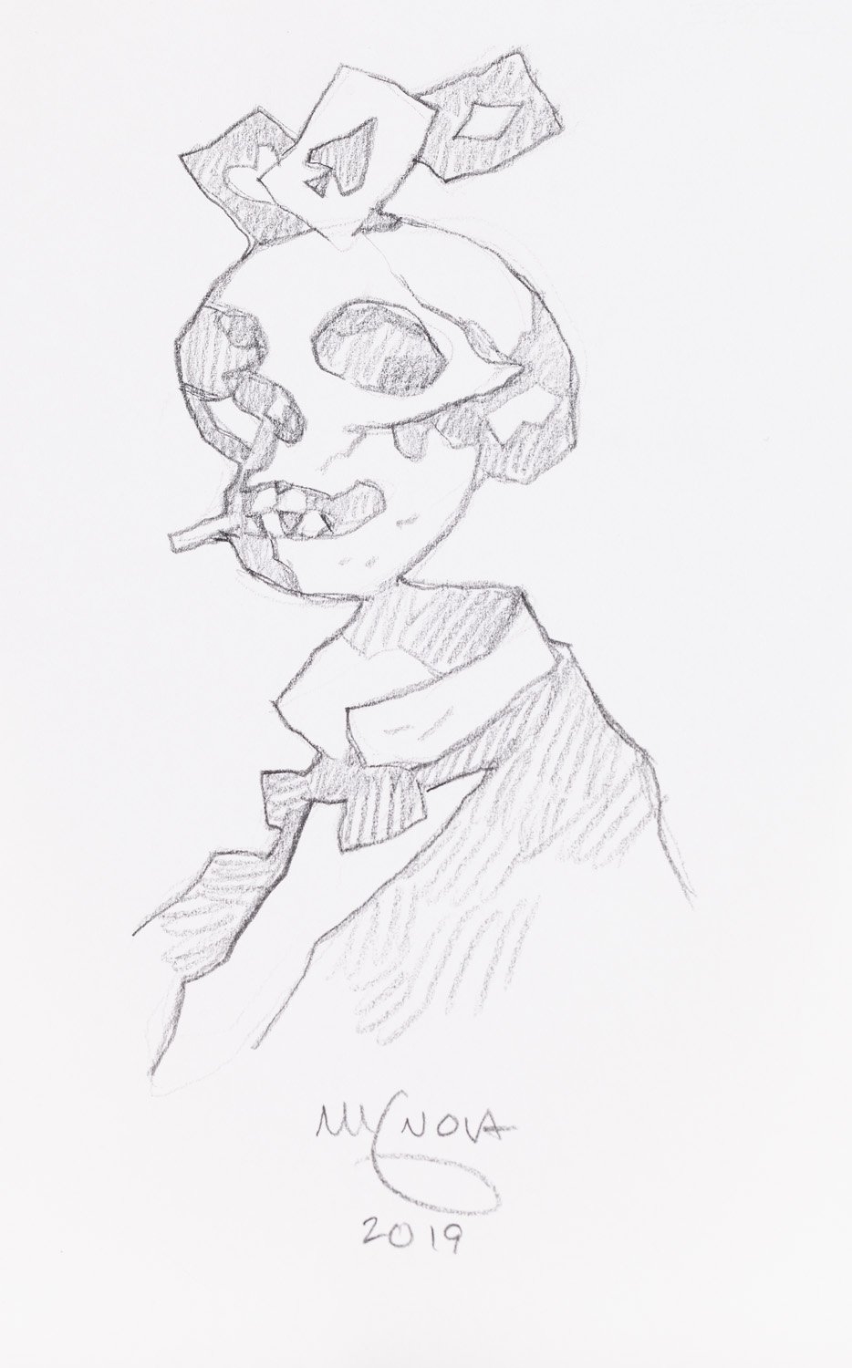 Mike Mignola | Skeleton (2019) | MutualArt