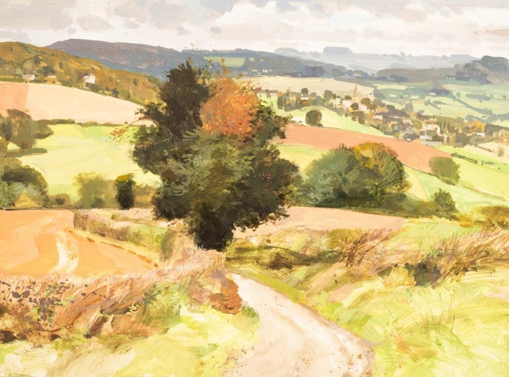 Allan Laycock RWA | View of Painswick from Edge (1) | MutualArt