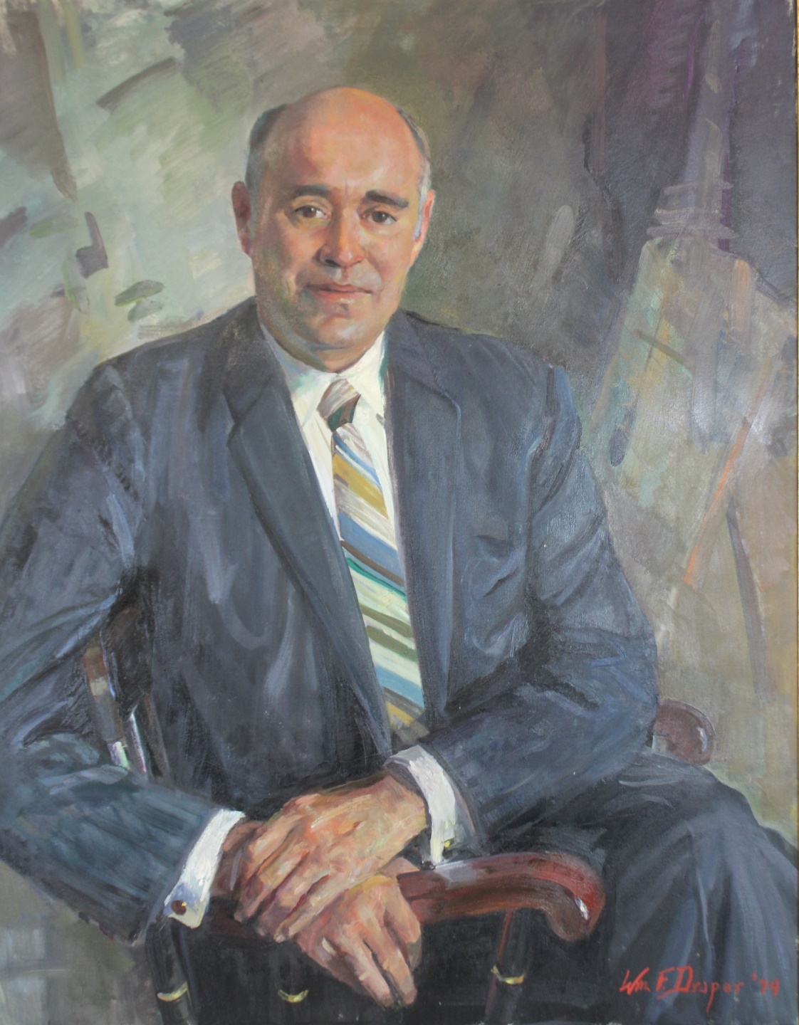 Wayne Draper | Portrait Of A Man | MutualArt