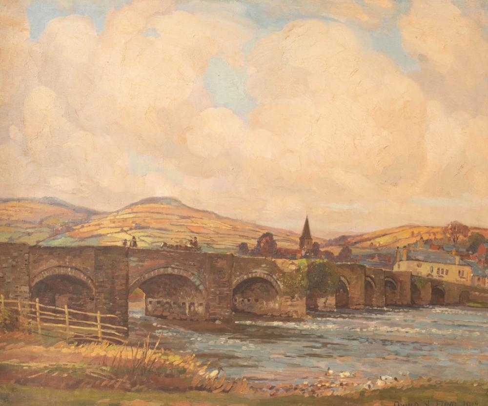 Donald Henry Floyd | The Bridge at Crickhowell | MutualArt