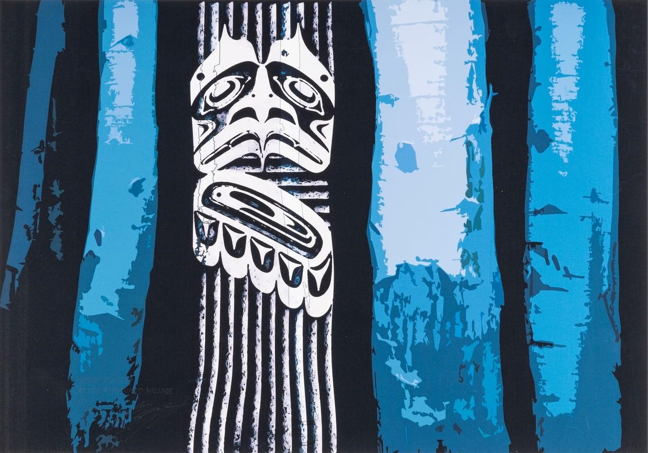 Carl Stromquist | Thunderbird at the Abandoned Village | MutualArt