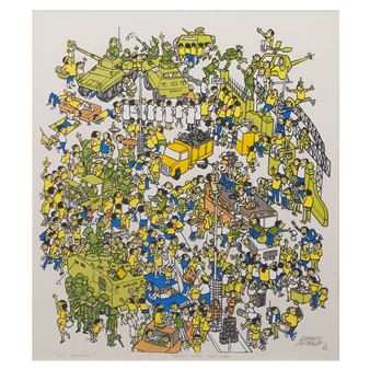 Larry Alcala | 56 Artworks at Auction | MutualArt