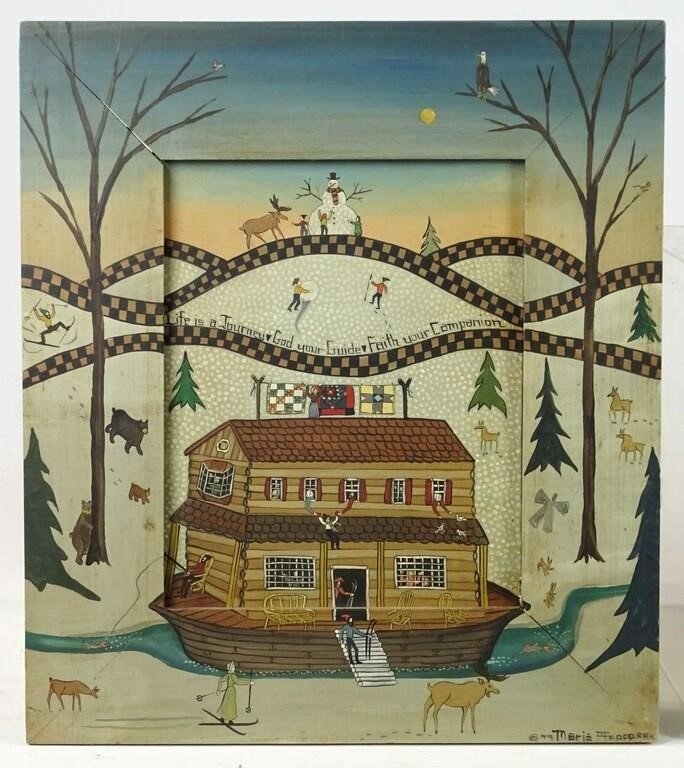 Maria Pfropper |, (2) works including Noah's Ark | MutualArt
