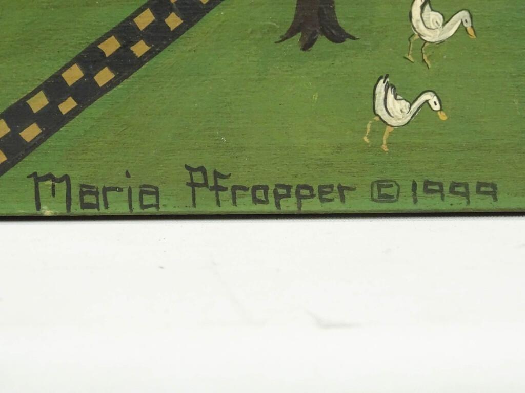 Maria Pfropper |, (2) works including Noah's Ark | MutualArt