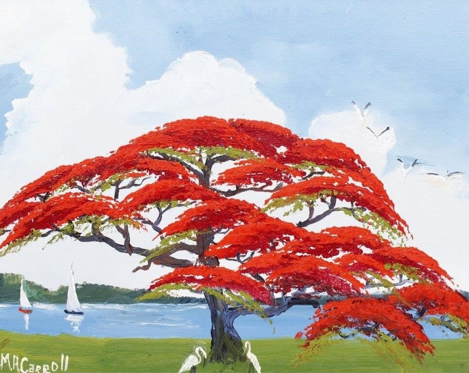 Mary Ann Carroll | MARY ANN CARROLL FLORIDA HIGHWAYMEN POINCIANA ...