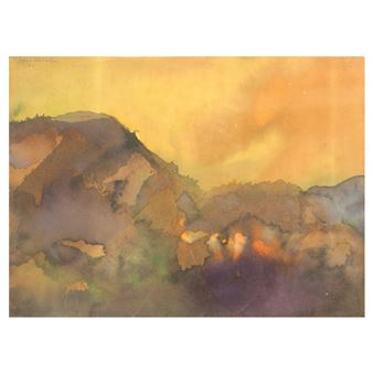 Vicente Manansala | Ang Magbabayo (Pounding Rice) (1979) | MutualArt