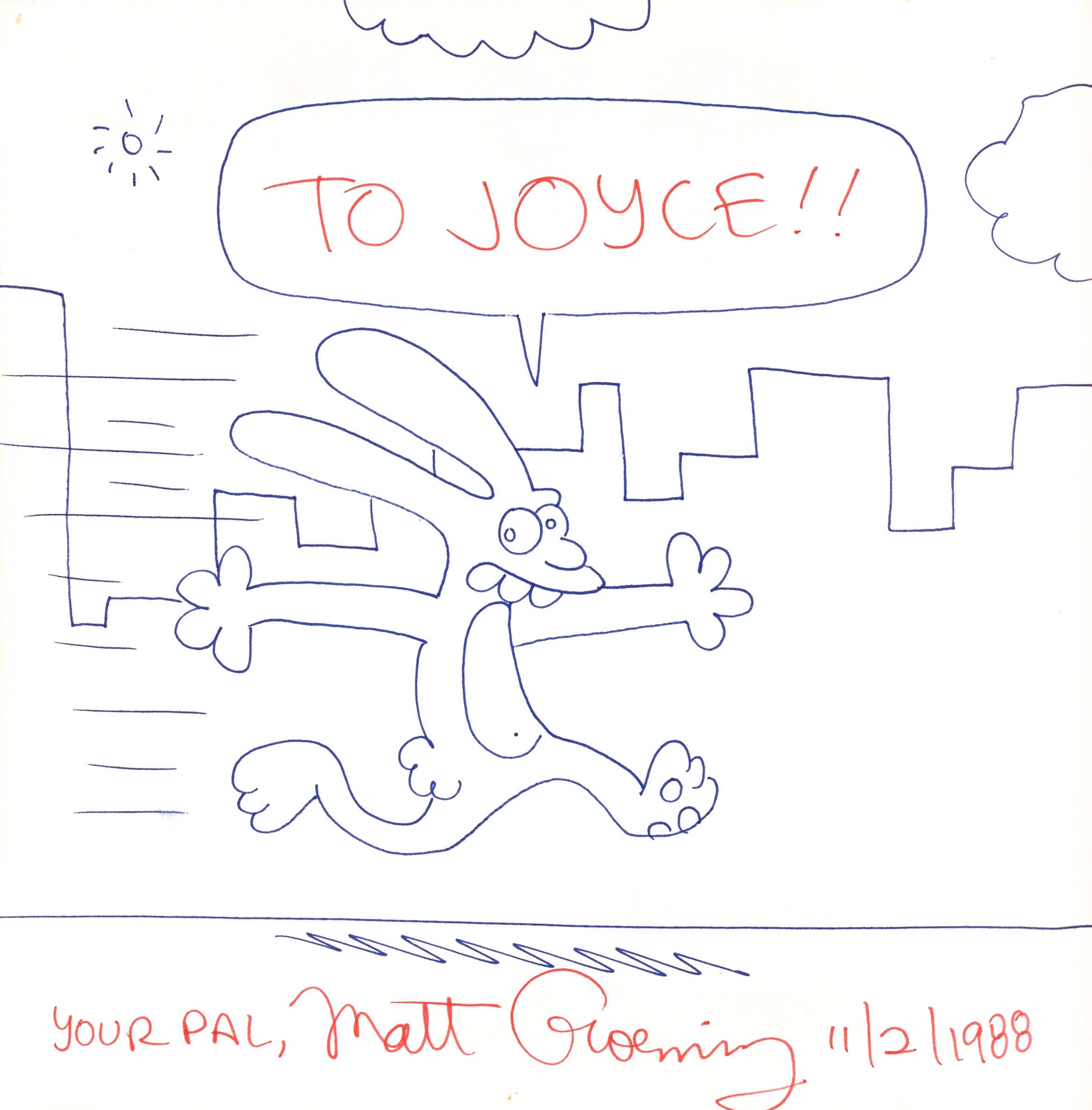 Matt Groening | Work is Hell (1988) | MutualArt