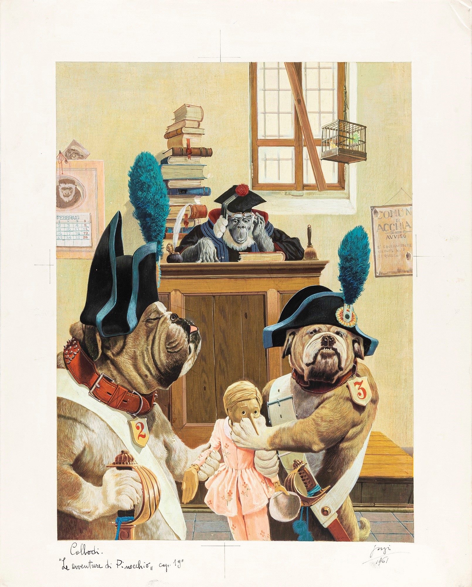 Romano Rizzato | Le avventure di Pinocchio (1961) | MutualArt