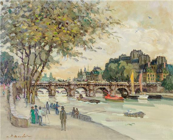 Pierre Boudet | La Seine au Pont-Neuf | MutualArt