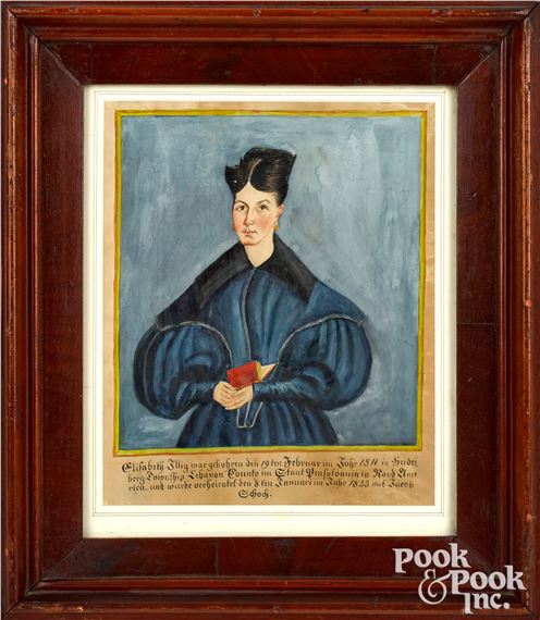 Jacob Maentel | pair of portraits of Jacob and Elisabeth | MutualArt