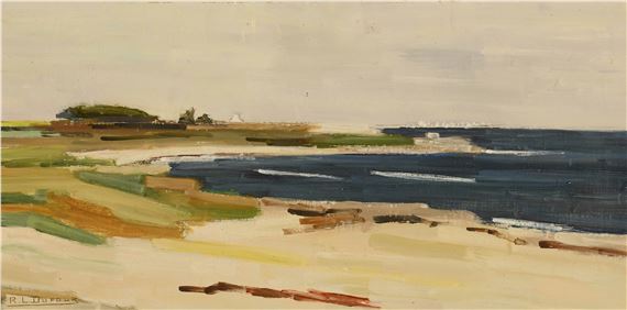 Roger Lucien Dufour | Plage de Cornouaille (1961) | MutualArt