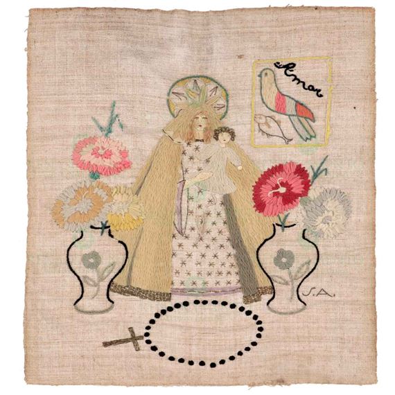 Sarah Afonso | NOSSA SENHORA COM O MENINO | MutualArt