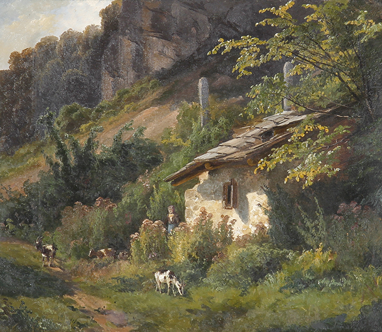 Friedrich Voltz | In den Alpen | MutualArt