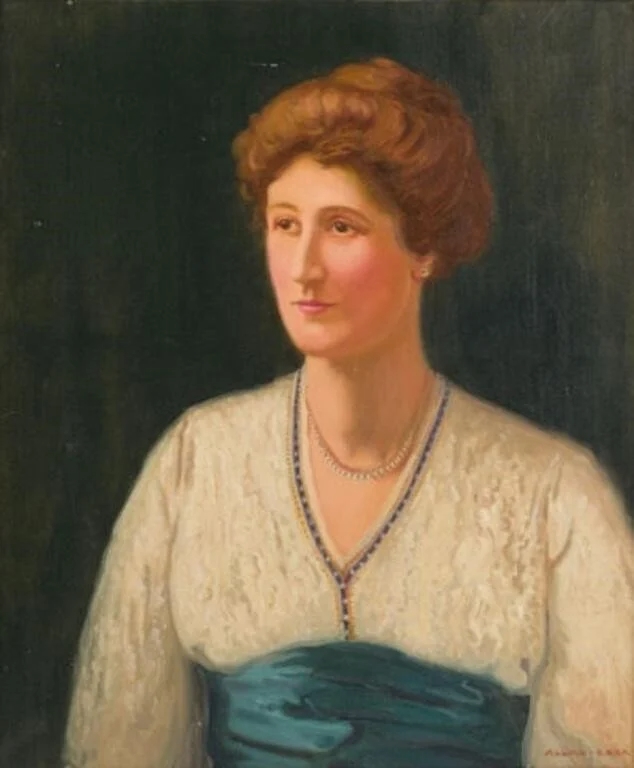 Robert Allan Barr | Portrait of a woman with red hair (20th Century ...