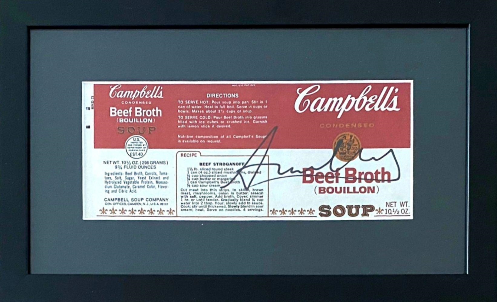 Andy Warhol | Campbell's Soup Label | MutualArt