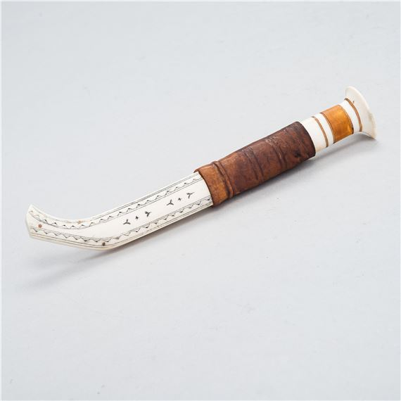 Erik Tuolja | A Sami knife / sami handicraft / duodji knife | MutualArt