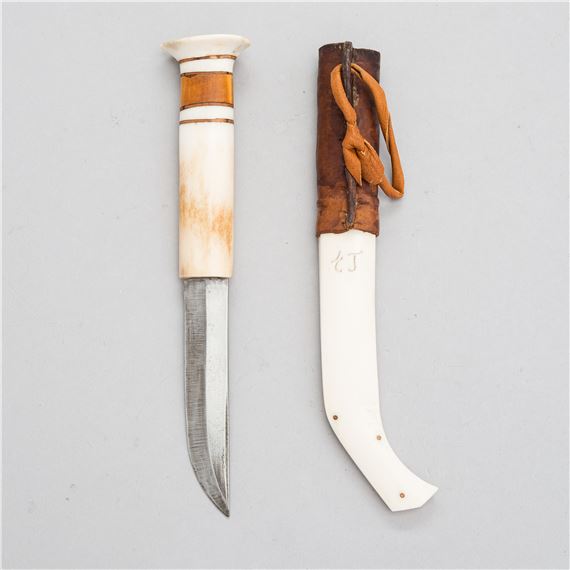 Erik Tuolja | A Sami knife / sami handicraft / duodji knife | MutualArt