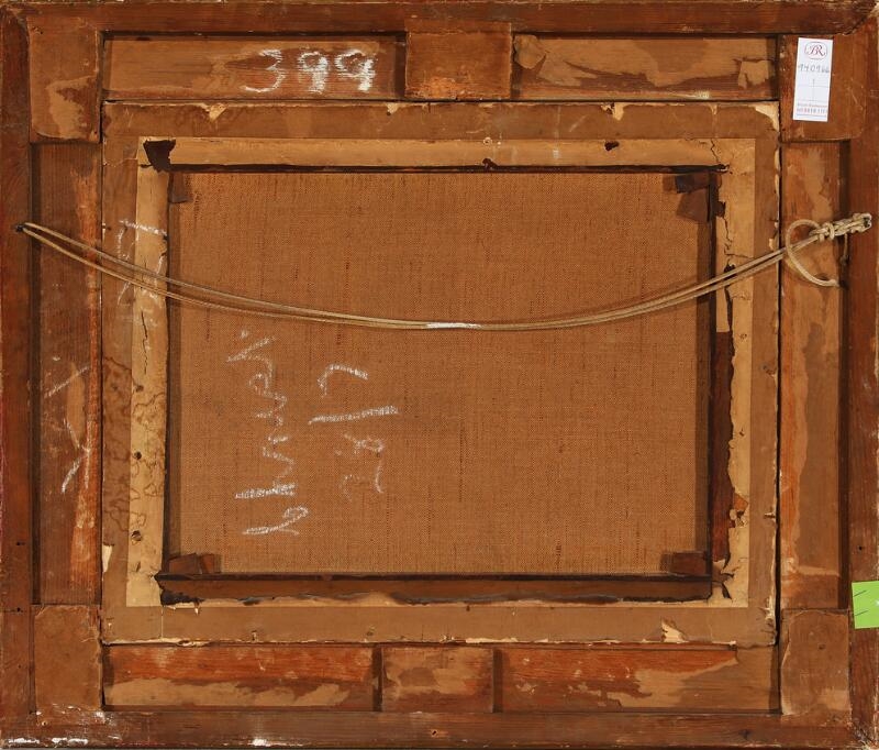 Alfred Joseph Woolmer | A young woman resting in a forrest glade ...