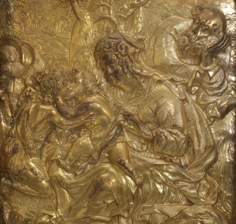 Camillo Procaccini | The Holy Family and John the Baptist | MutualArt